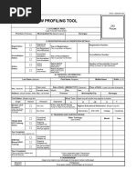 BHW Profiling Tool and Honorarium Form | PDF | Health Care