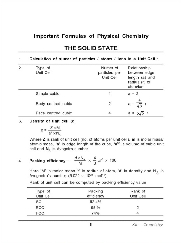 Chemistry Imp18 Feb 2026 8-40 Am | PDF | Crystal Structure | Physical ...
