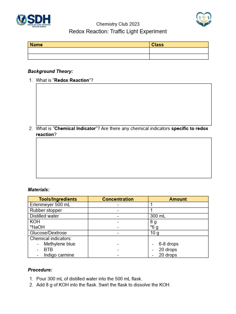 Modul 4 - Redox Reaction | PDF