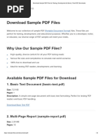 Sample PDF Document with Images | PDF | Digital Technology | Software