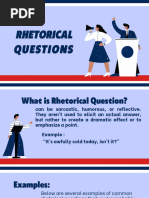 Understanding Rhetorical Questions in Ads | PDF | Rhetoric | Question