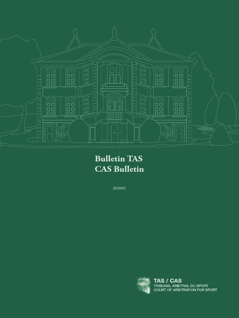 CAS Bulletin 2020 1 | PDF | Right To Silence | Self Incrimination