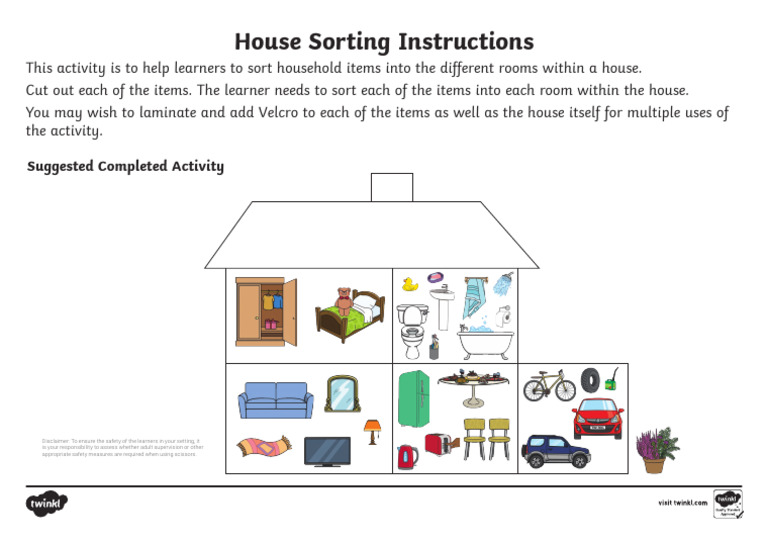 House Sorting Instructions | PDF