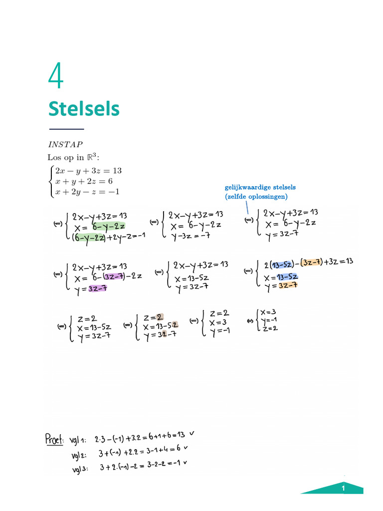 4_Stelsels | PDF