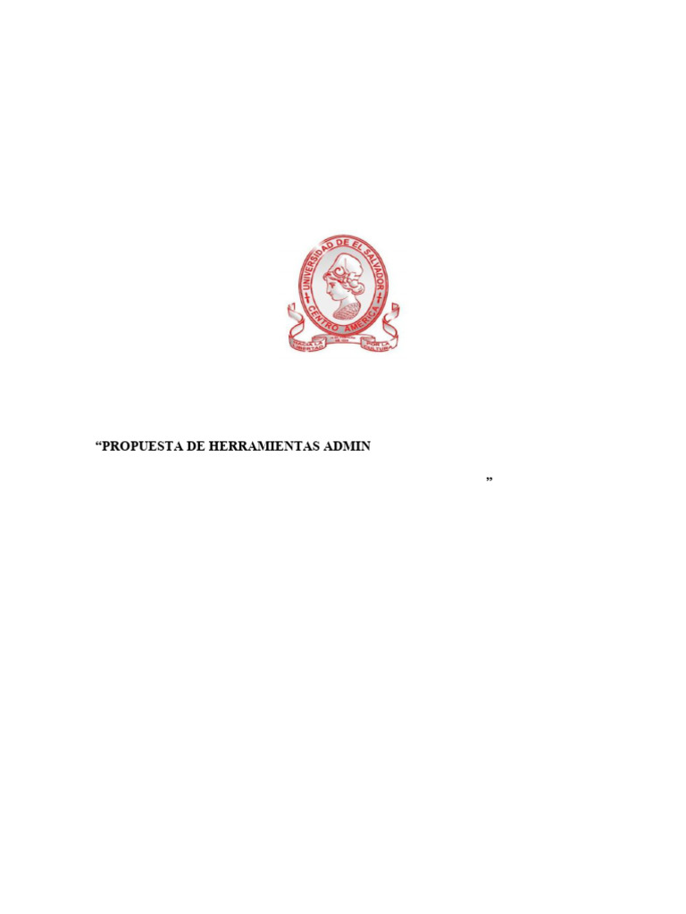 Proposal Administrative Tools Contribute Improve Organizational ...