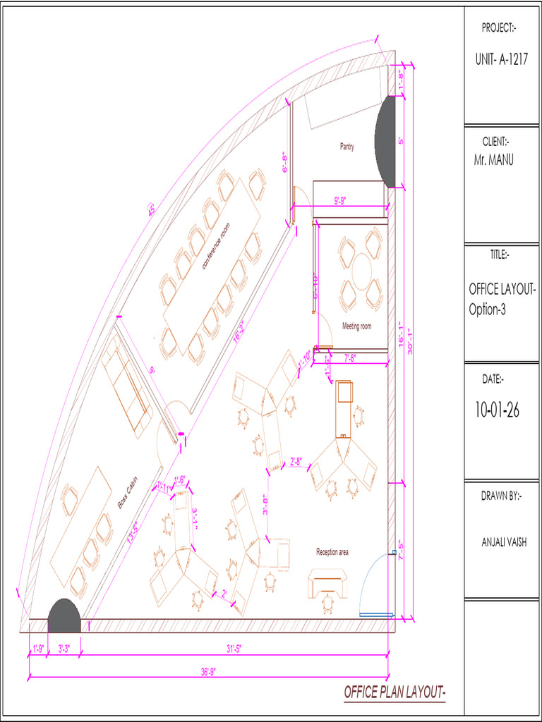 Office Layout - Option-3 | PDF