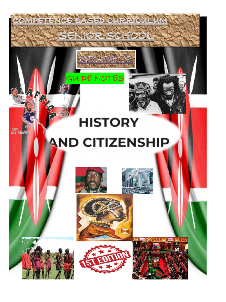 Grade 10 History and Citizenship Notes Complete | PDF