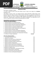 Atlantic Training Institution 2025 Application | PDF | Identity Document