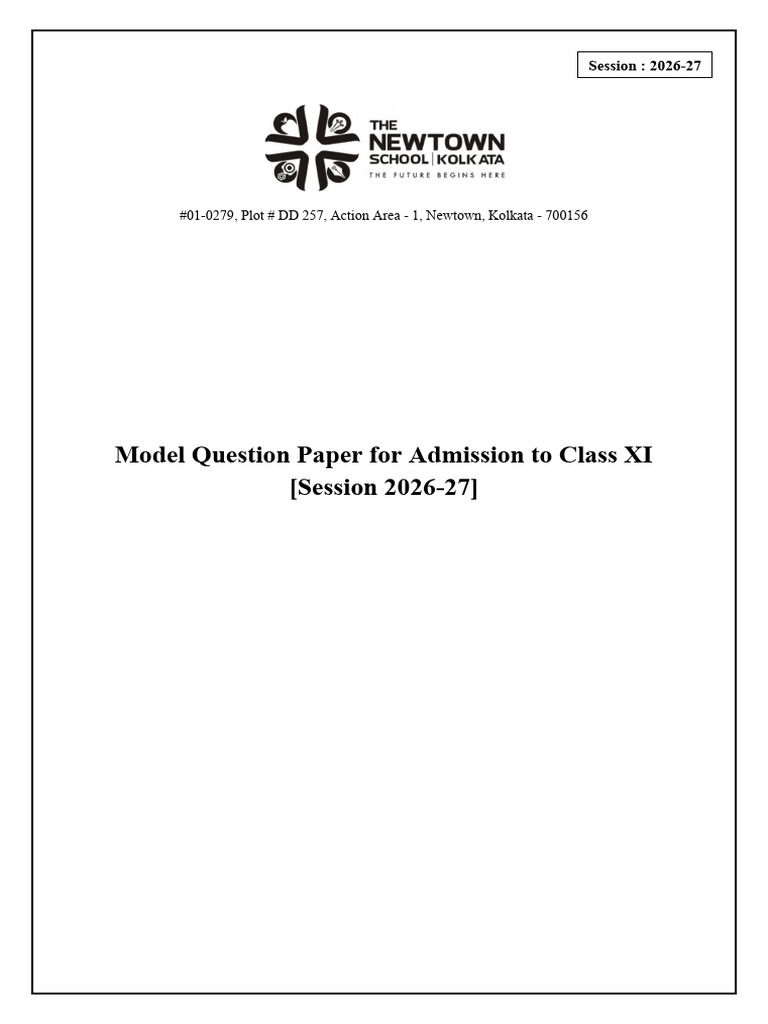 Class XI Model Question Paper (English + L.R) | PDF | Metaphor ...