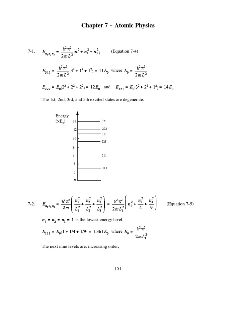 Chapter 7 Solutions Modern Physics 4th Edition Pdf Atomic 2121
