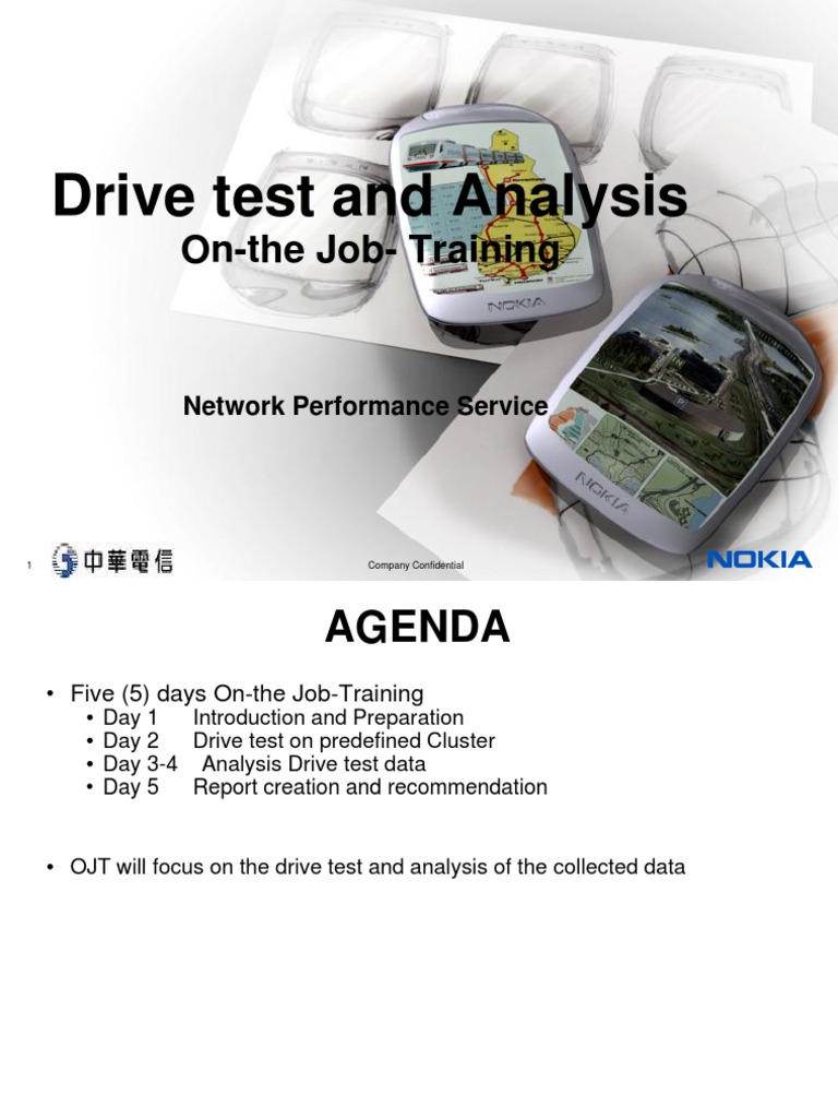 Drive Test and Analysis: On-The Job-Training | PDF | Information ...