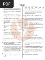 Matrix Test Series for JEE Preparation | PDF | Matrix Theory | Linear ...