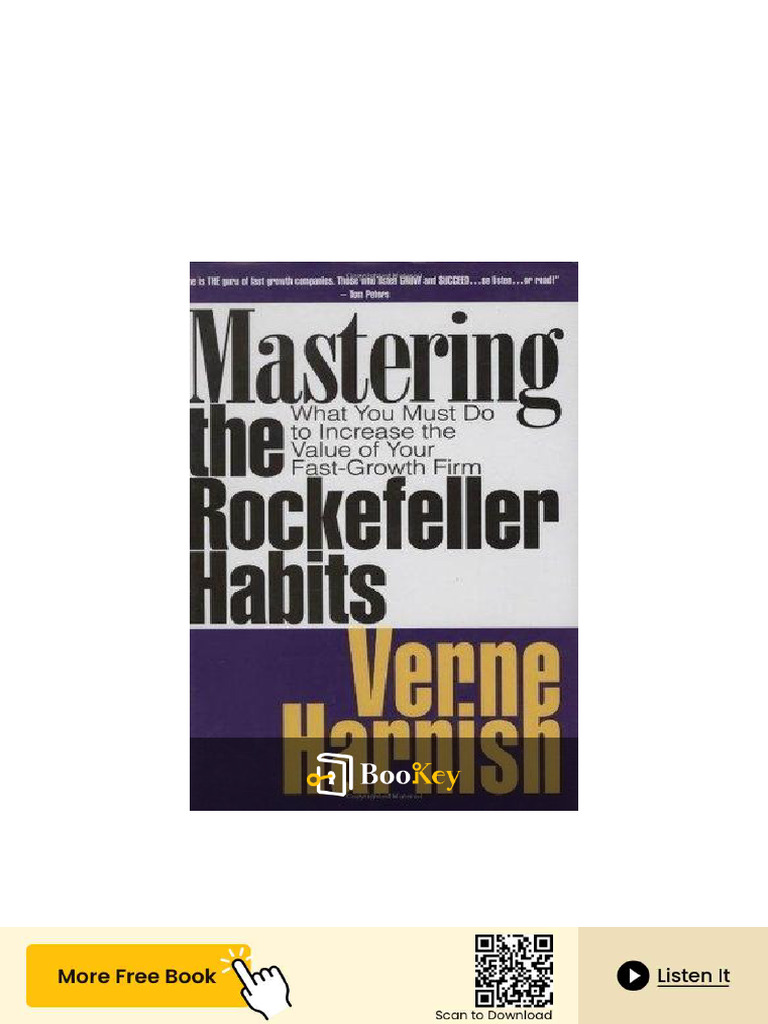 Mastering The Rockefeller Habits PDF | PDF | Performance Indicator | Brand