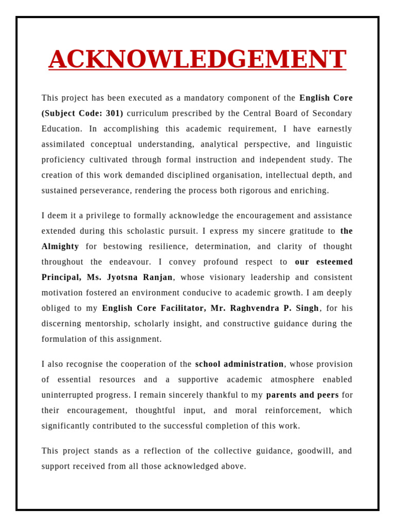 11 ENGLISH CORE Acknowledgement Certificate CoverPage - Copy | PDF ...