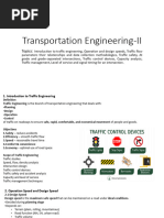 Traffic Stream Parameters and Formulas | PDF | Traffic | Speed