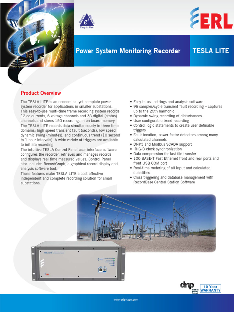 TESLA LITE Multi Timeframe Power System Recorder Ds | PDF | Analog To ...