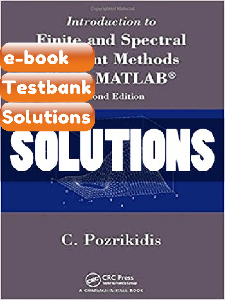 eBook & Testbank Introduction to Finite and Spectral Element Methods ...