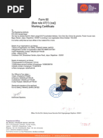 Form 60 New Format | PDF