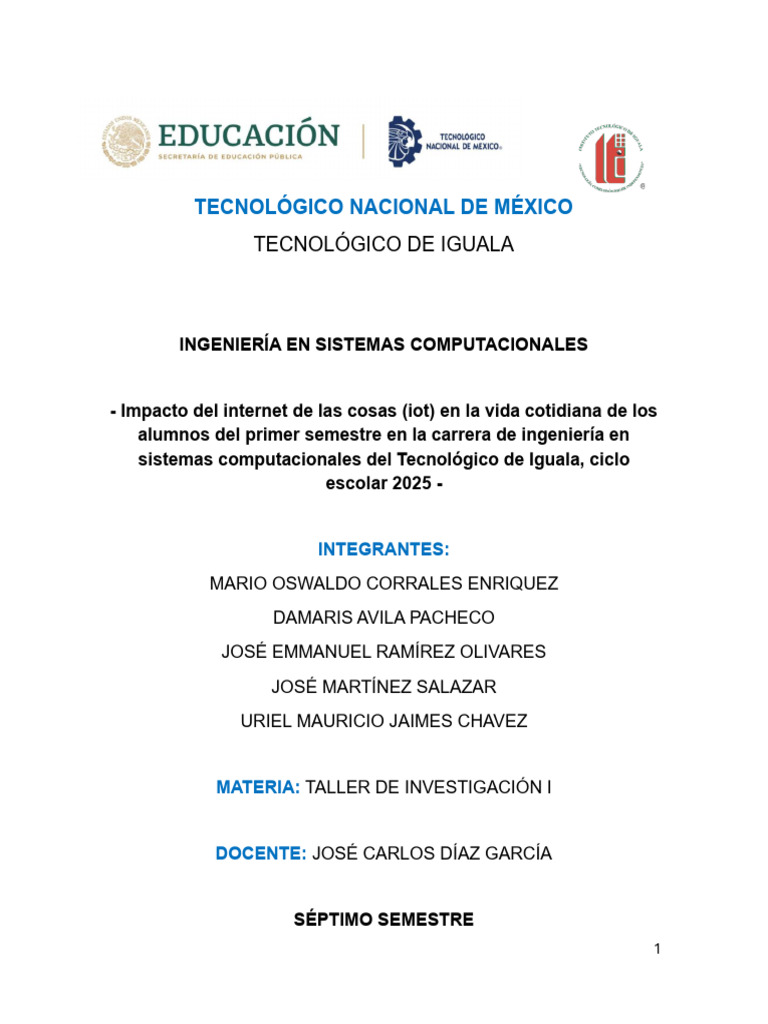 1 - 3 Ramirez Olivares Jose Emmanuel. | PDF | Internet de las Cosas ...