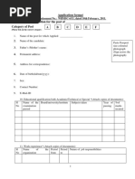 Self-Declaration Format Marathi PDF | PDF