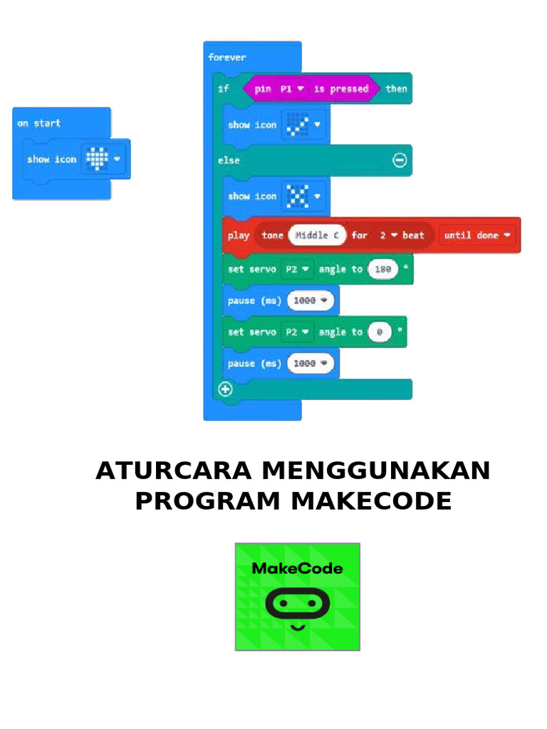 Aturcara Makecode | PDF