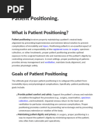 Hemiplegic Patient Positioning Guide | PDF