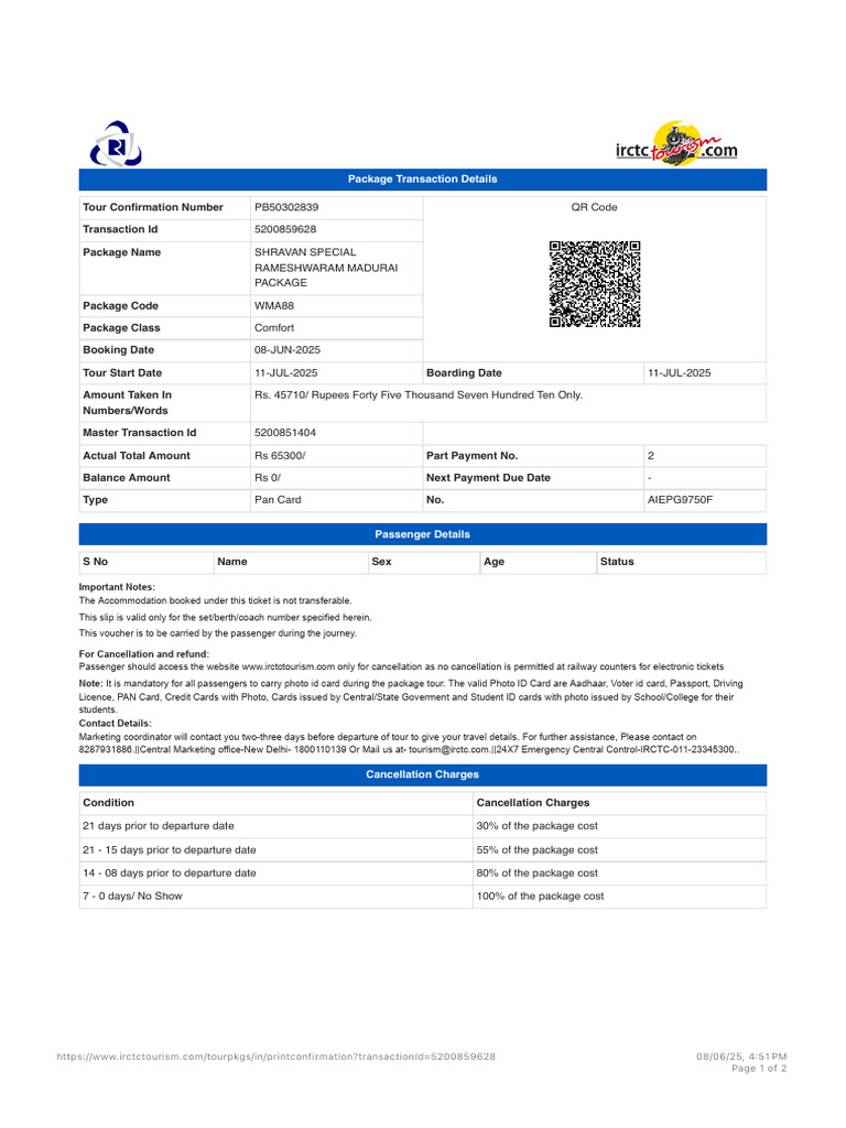 IRCTC Tourism Official Website - Incredible India Travel & Tour Package ...
