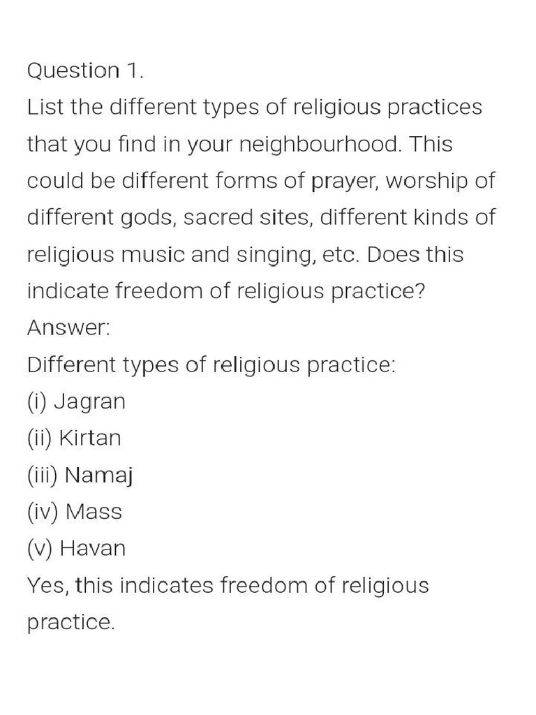 Cls 8 Understanding Secularism | PDF