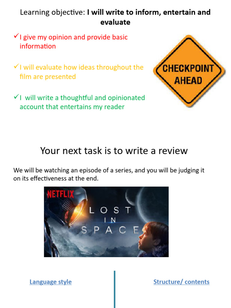 English Lower Secondary Checkpoint Review Writing | PDF