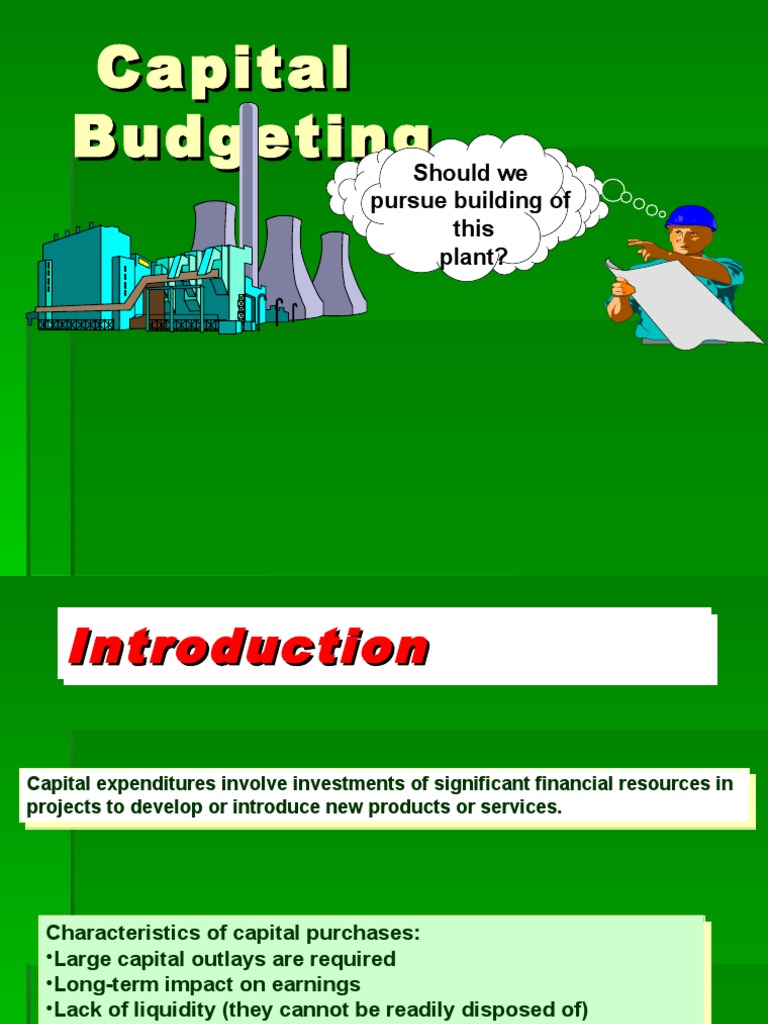 Capital Budgeting Material | Capital Budgeting | Internal Rate Of Return