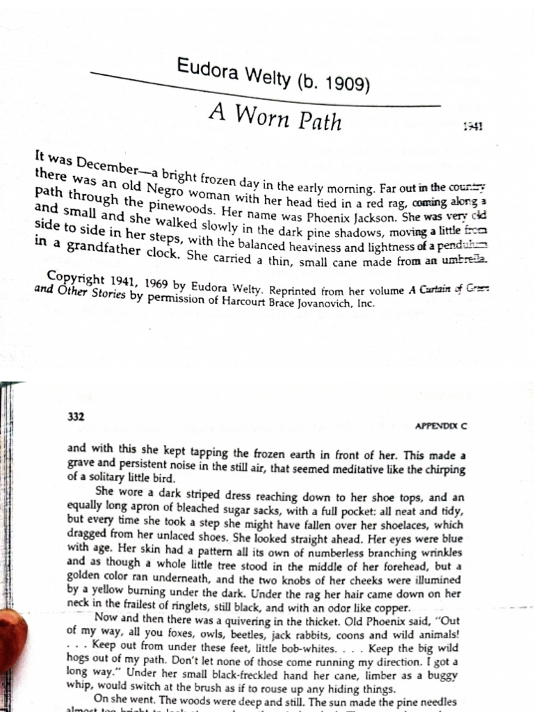 Eudora Welty - A Worn Path | PDF