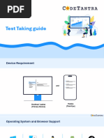 Codetantra Exam Setup Guide | PDF | Safari (Web Browser) | Mobile App