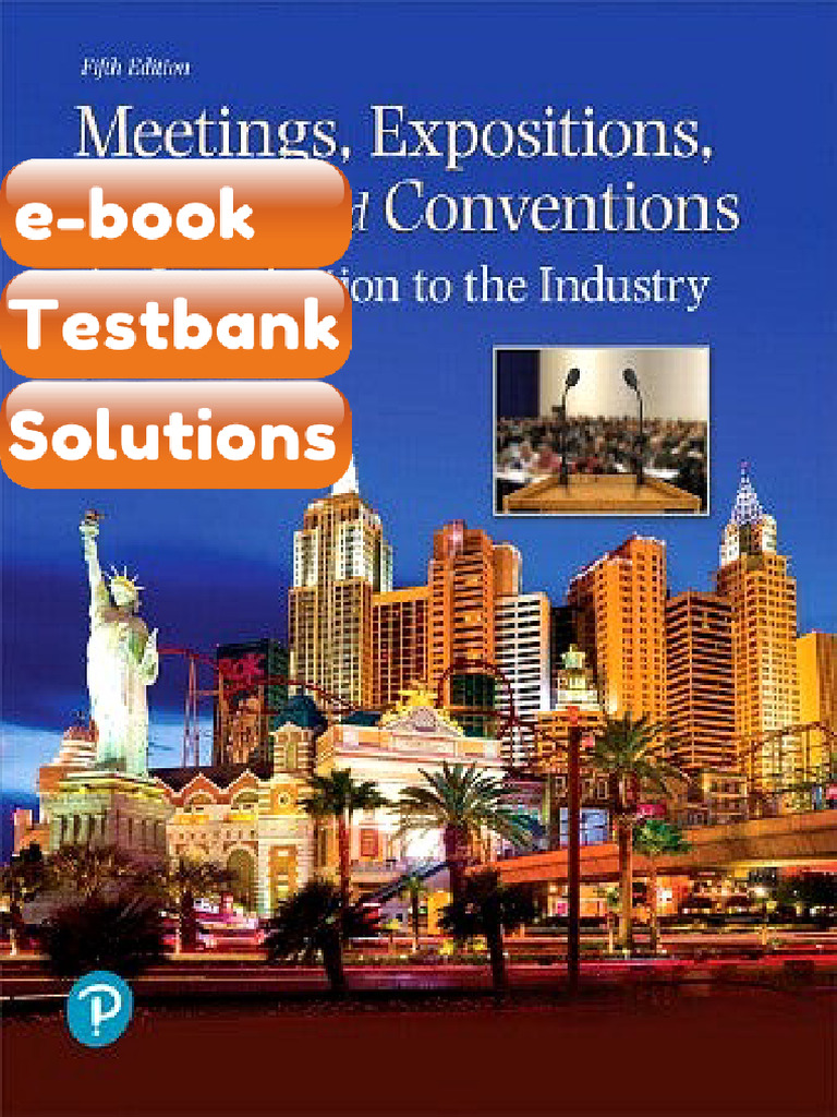 Ebook & Testbank Meetings Expositions Events and Conventions An ...