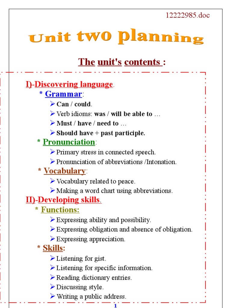Unit Two Making Peace Unit Planning. | PDF | United Nations ...