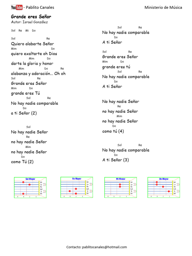 Cancionero Con Acordes para Hora Santa en Misa Católica - Parte 5 | PDF