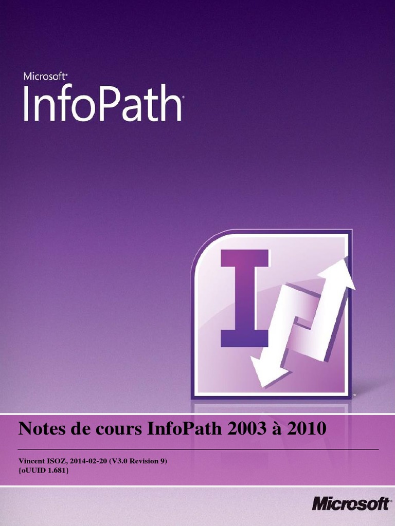 MS Office InfoPath | PDF | Navigateur Web | Microsoft Office