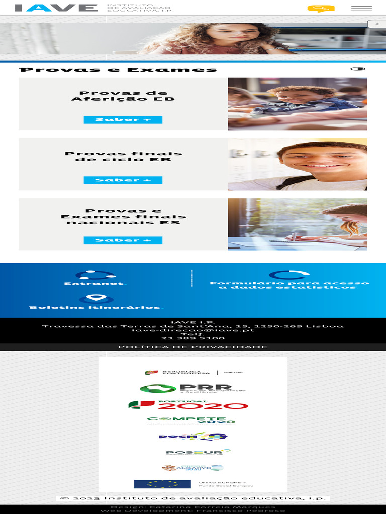 IAVE Provas e Exames | PDF