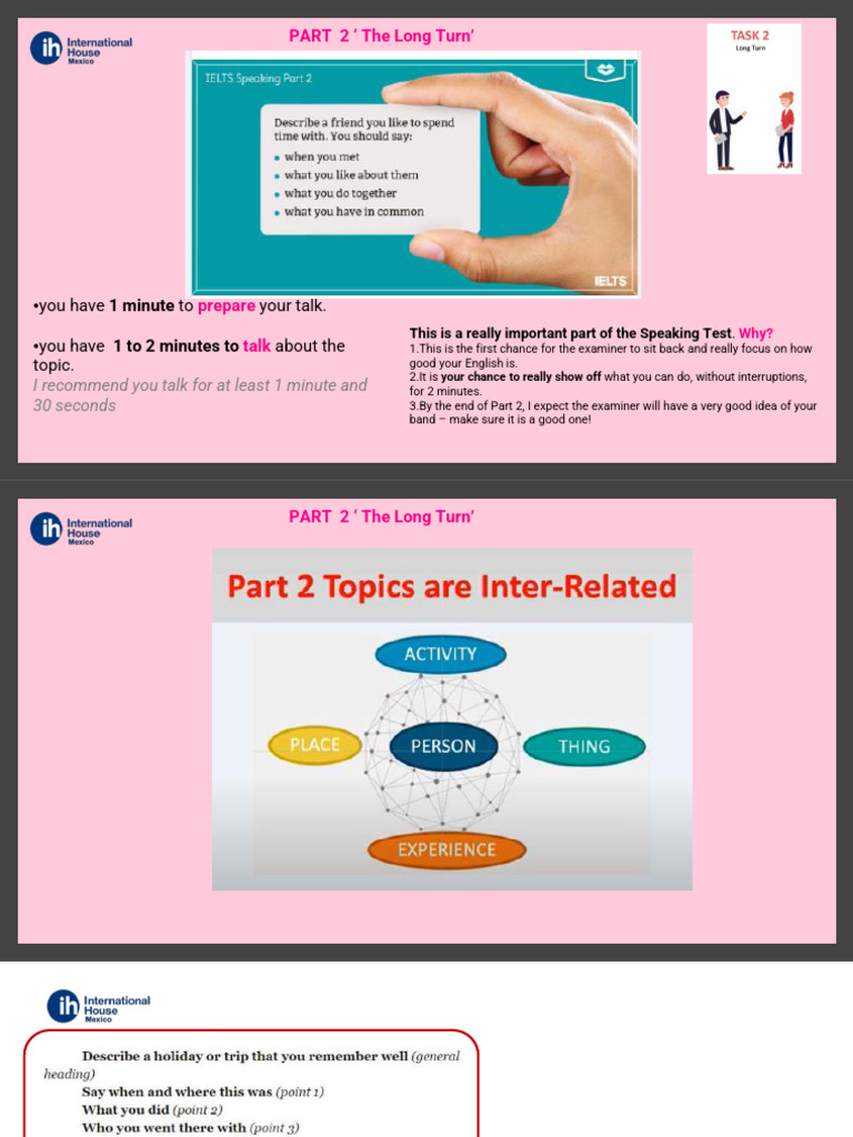 IELTS Speaking Part 2 Strategies and Practice | PDF