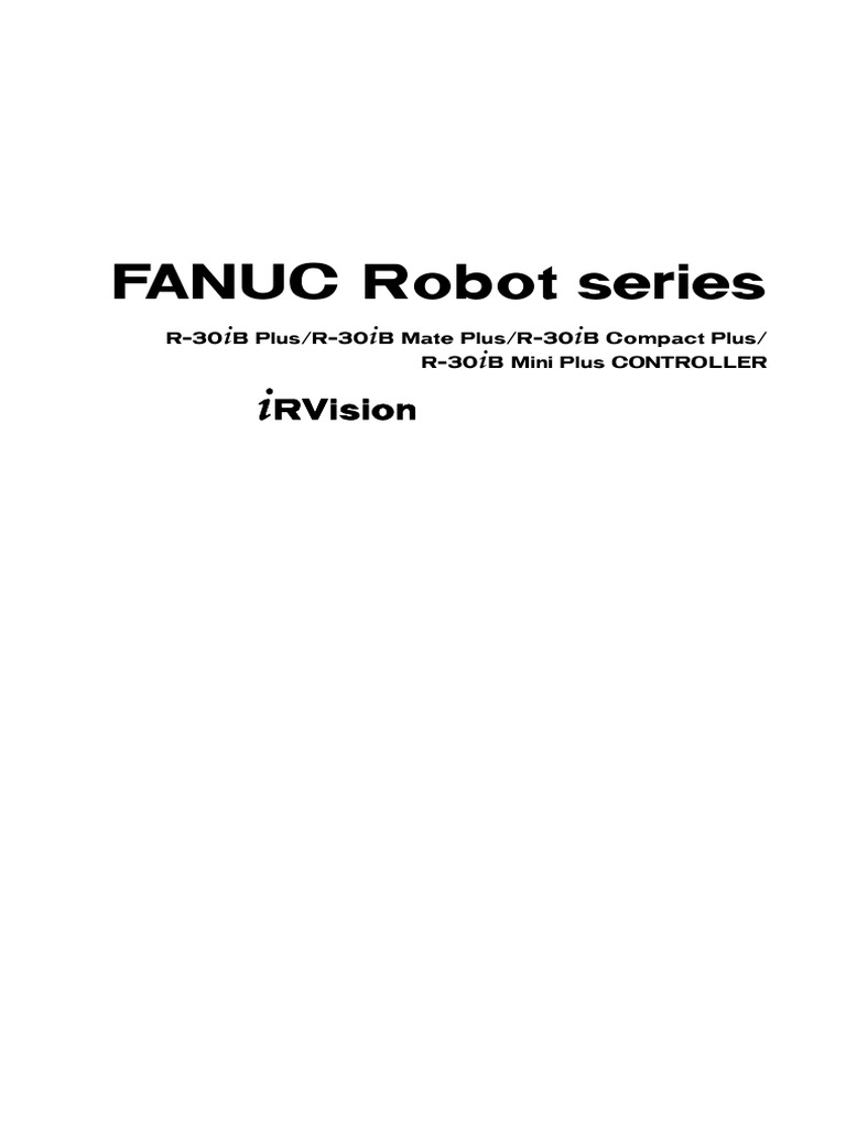 Manual iRVision FANUC | PDF