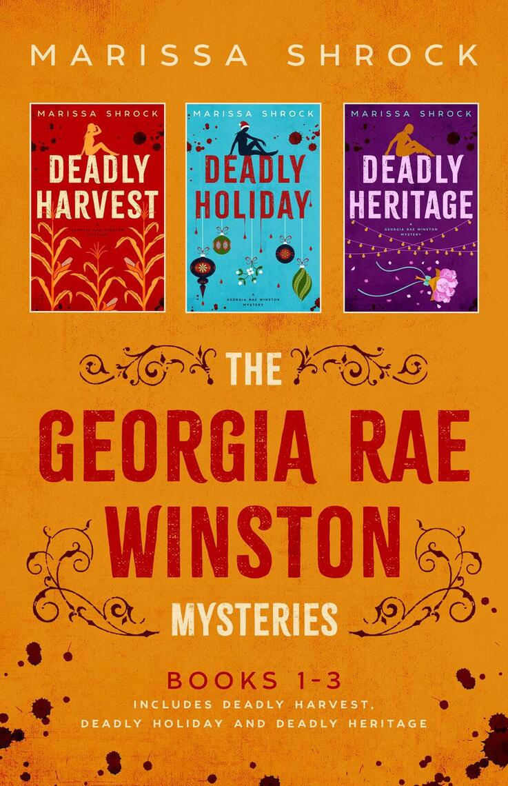 Georgia Rae Winston Mystery Collections Series by Marissa Shrock ...