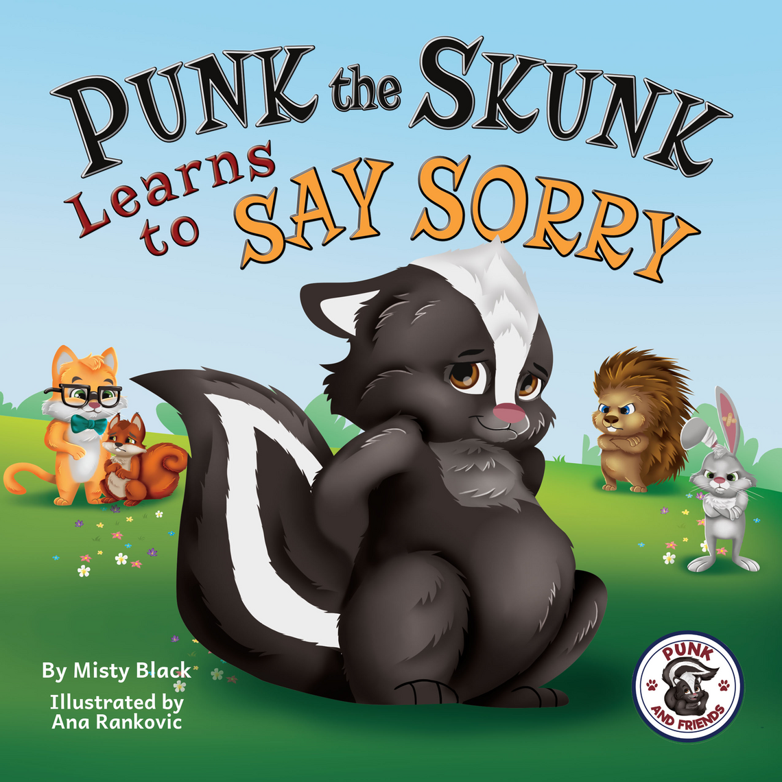Punk and Friends Learn Social Skills Series by Misty Black, Berry Patch ...