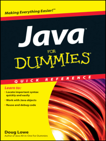 Java For Dummies Quick Reference by Doug Lowe - Book - Read Online