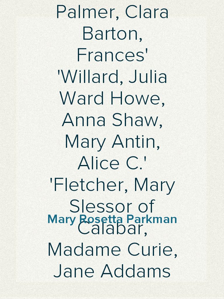 Heroines of Service Mary Lyon, Alice Freeman Palmer, Clara Barton ...