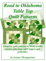 Friendship Braid Table Runner Pattern | PDF | Patchwork | Seam (Sewing)