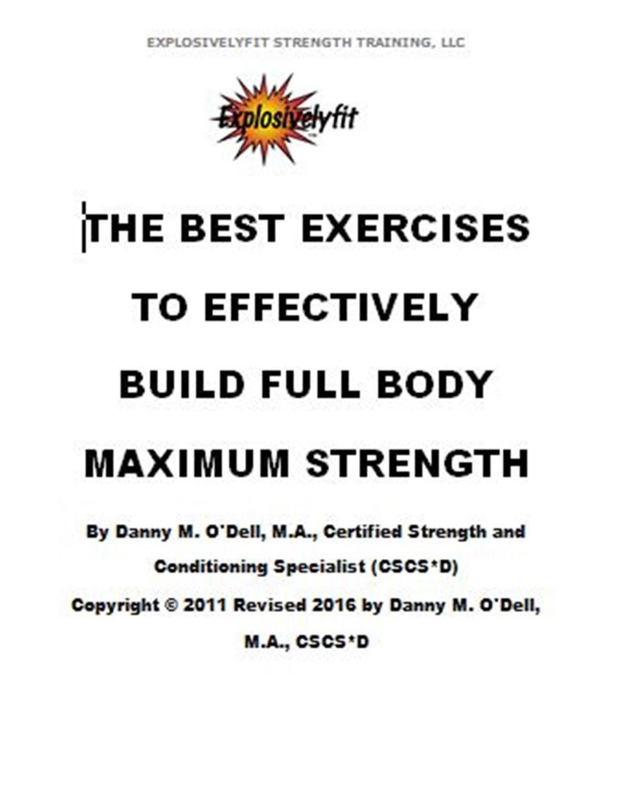 The Best Exercises To Effectively Build Full Body Maximum Strength by ...