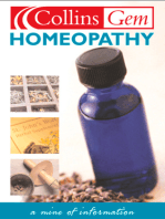A Description of Homeopathic Miasms | PDF | Homeopathy | Infection