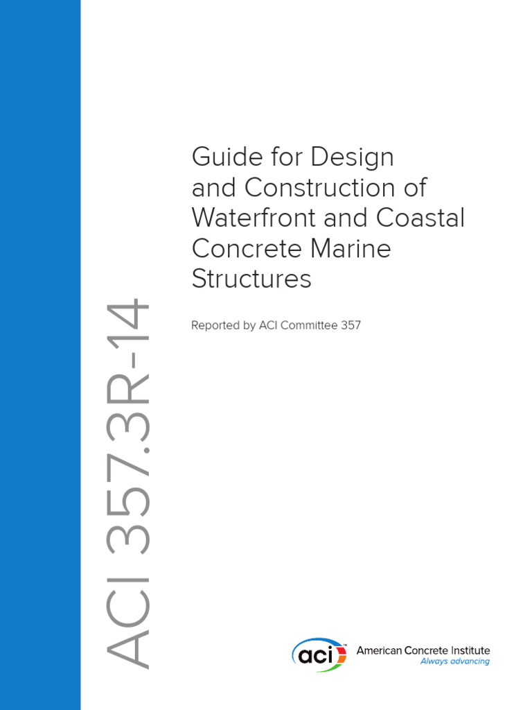 ACI 357.3R-14: Guide for Design and Construction of Waterfront and ...