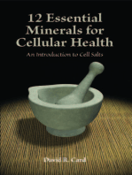 12 Tissue Salts and How Schuessler Cell Salts Are Used | PDF | Tissue ...