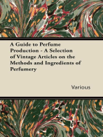 A Perfumer's Training Guide | PDF | Perfumery | Perfume