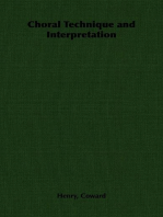 Positioning Your Choir | PDF | Singing | Choir